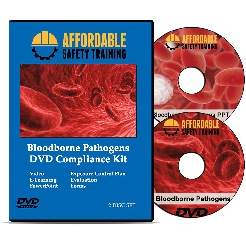 Bloodborne Pathogens Safety Training DVD Compliance Kit
