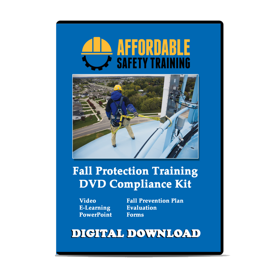 Fall Protection Safety Training DVD Compliance Kit