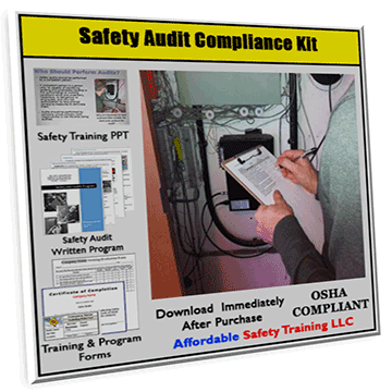Safety Audit Training, Safety Plan, and Inspection Forms